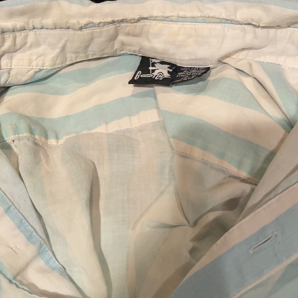 Gotcha | Shirts | Gotcha Vtg 98s Mens Xl Collar Shirt Vertical Stripes ...